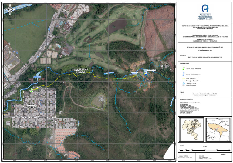 Mapa Yincana Barrio Aida Lucía | PDF