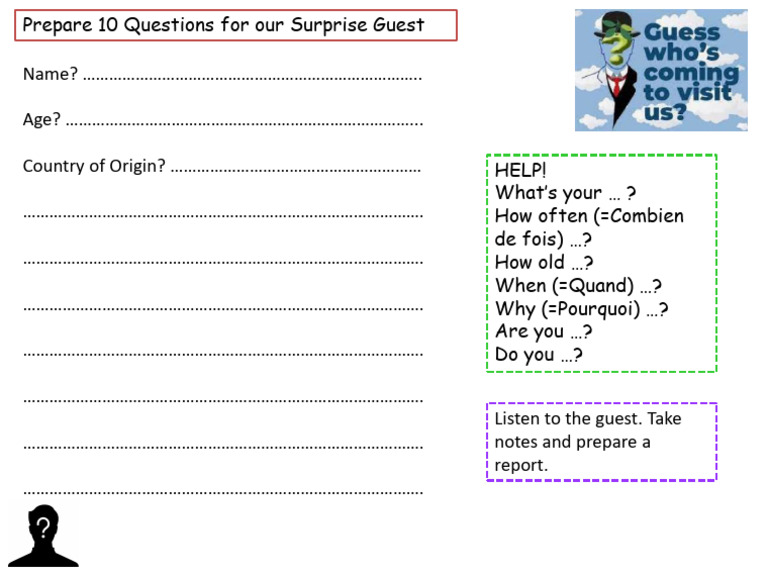 Surprise Guest | PDF