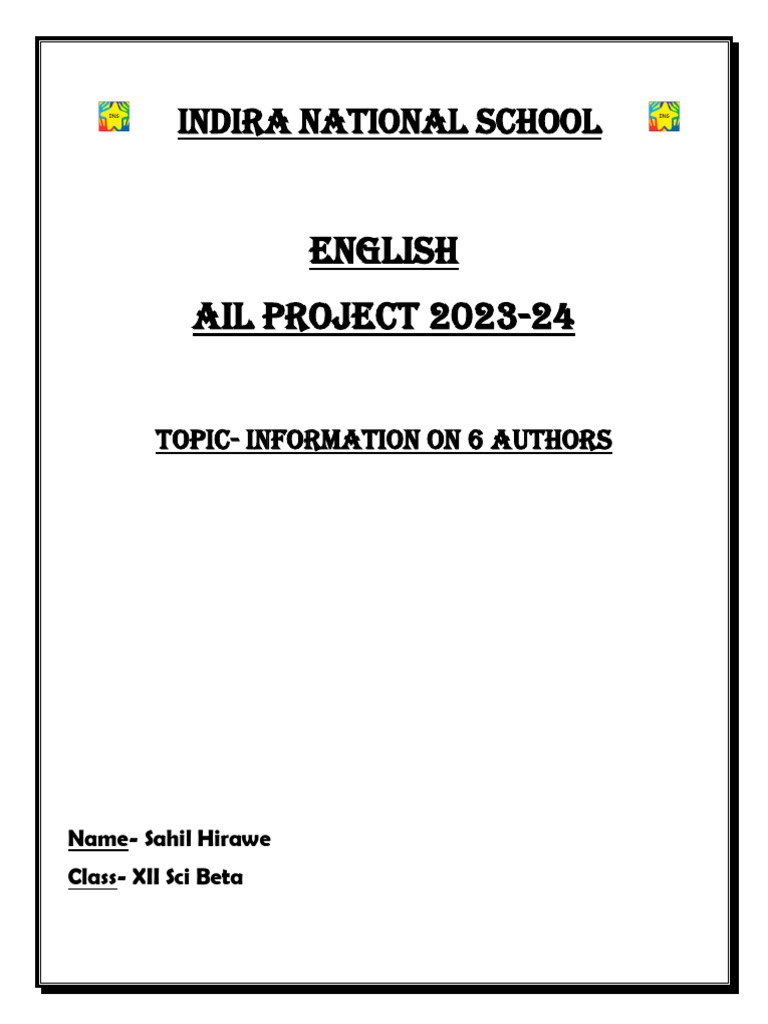 English AIL Project | PDF