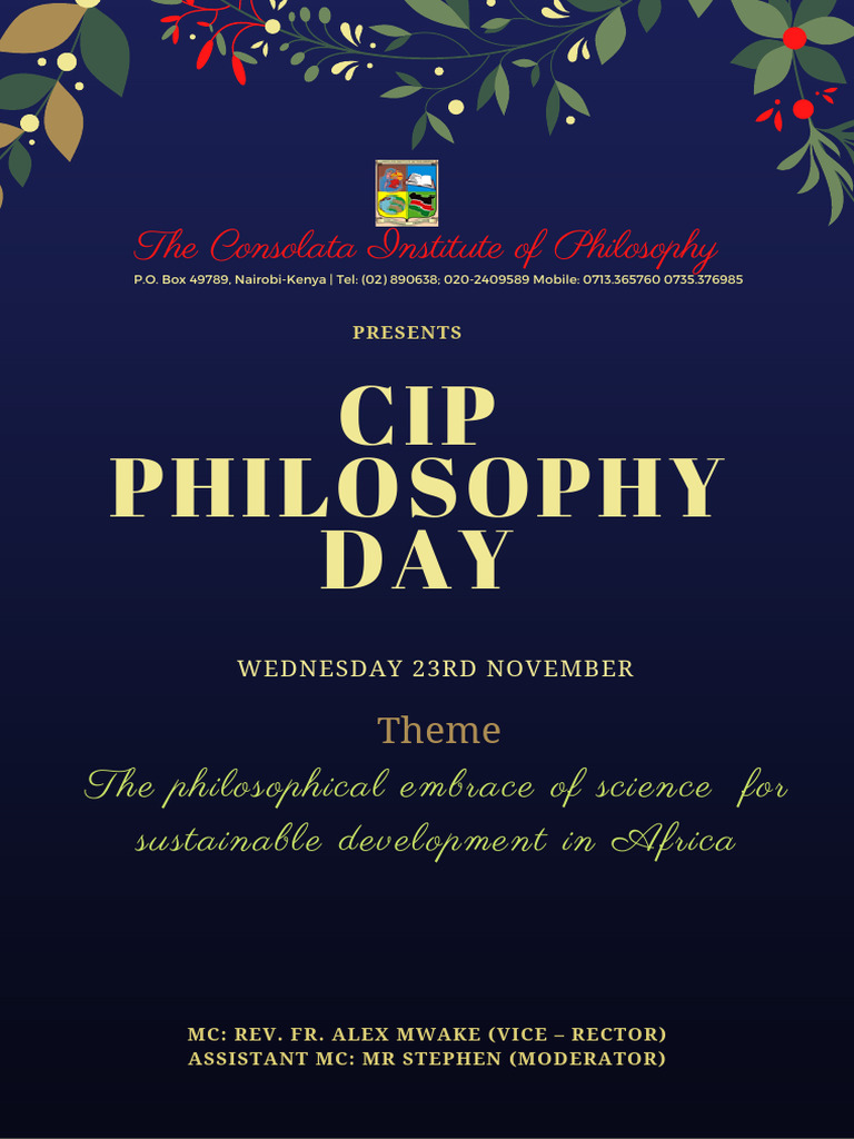 CIP Philosophy Day | PDF