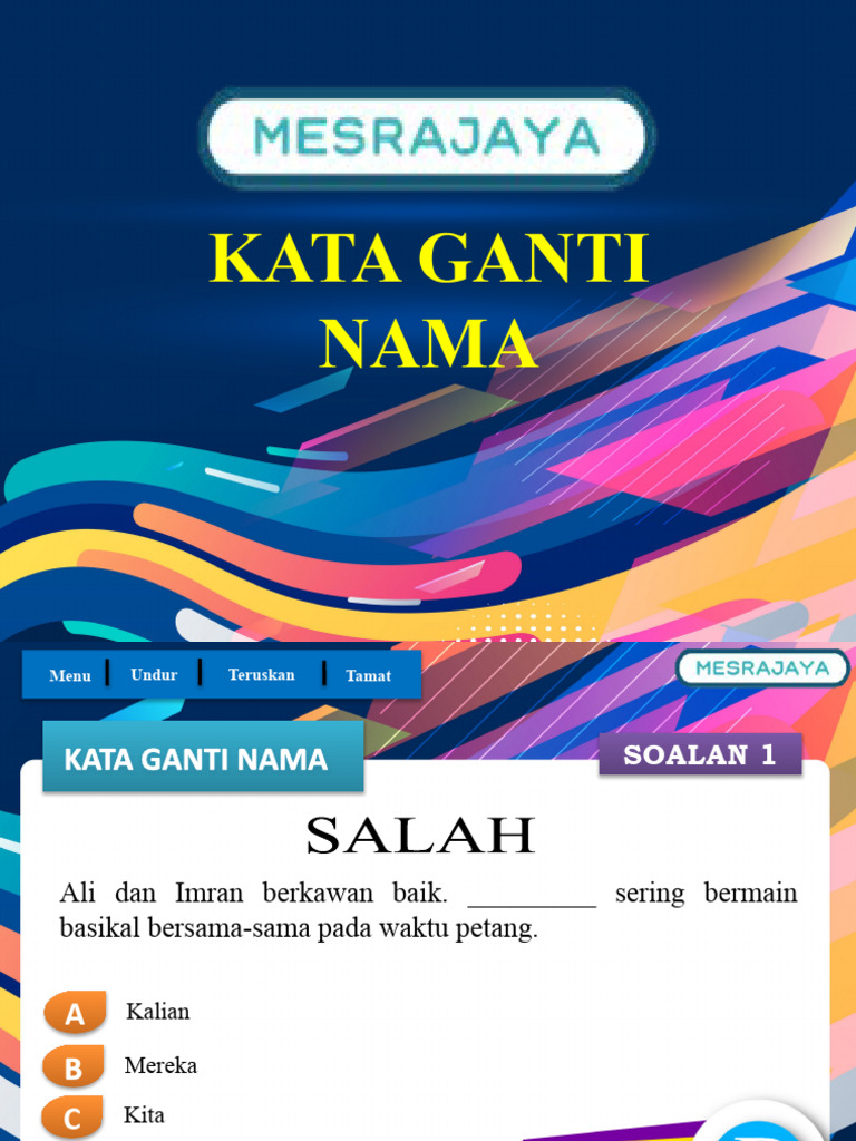 Kata Ganti Nama | PDF