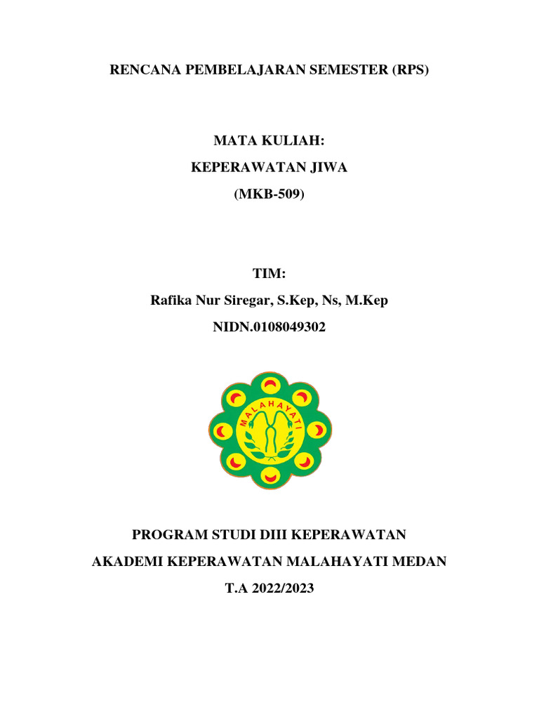 RPS Jiwa 2022-2023 | PDF
