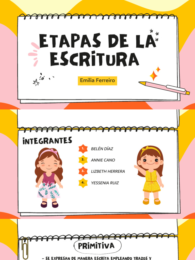 Etapas de La Escritura | PDF