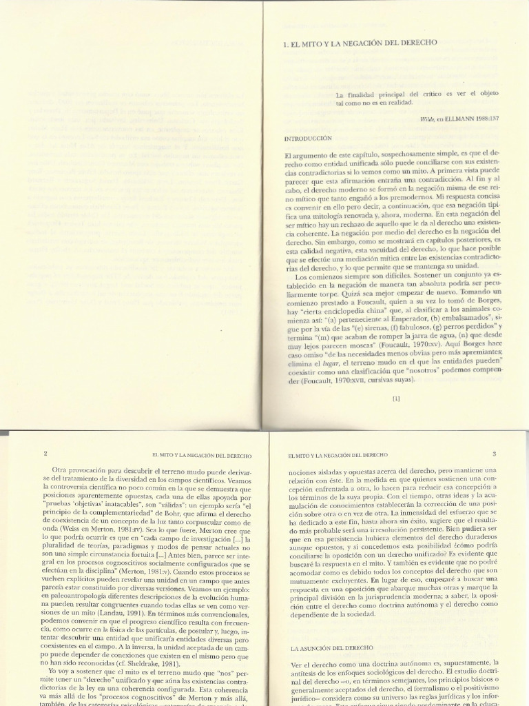 Peter Fitzpatrick - La Mitologia Del Derecho Moderno | PDF