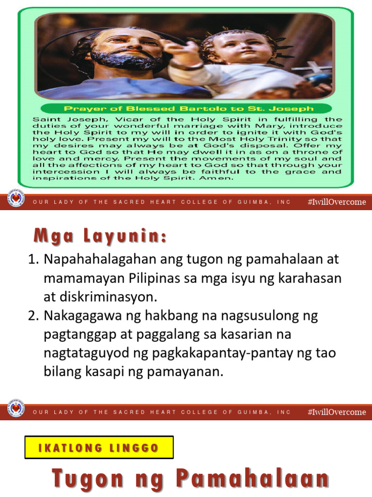 Tugon NG Pamahalaan | PDF
