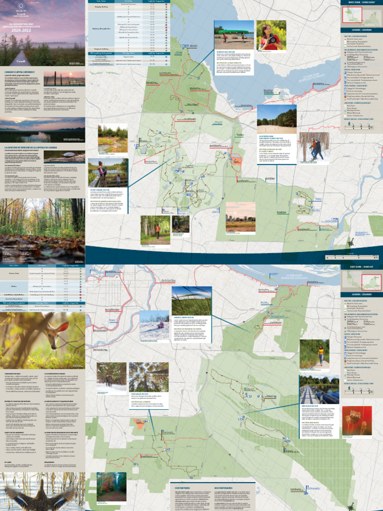 National Capital Greenbelt All Seasons Trail Map | PDF