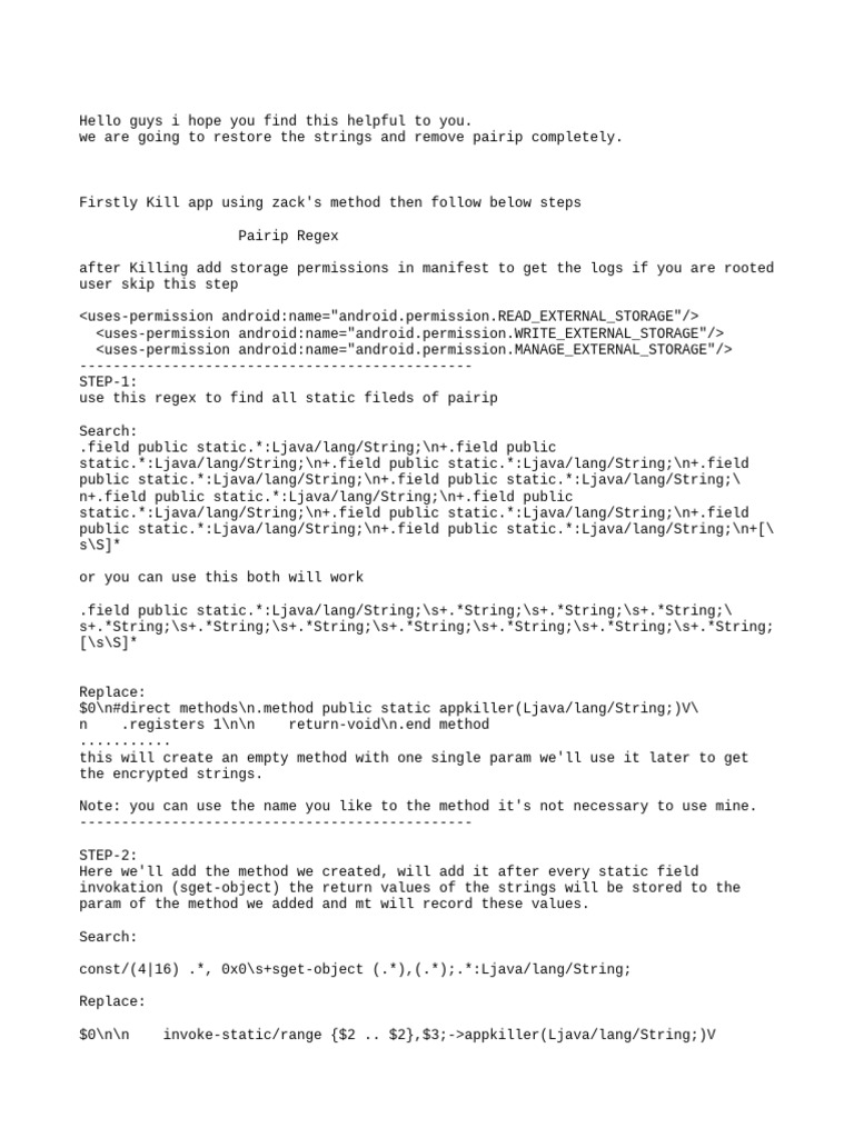 Pairip Updated | Download Free PDF | Software | System Software