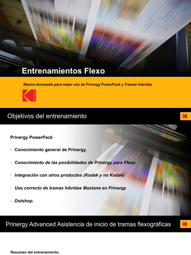 Entrenamientos Flexo-Colombia | PDF