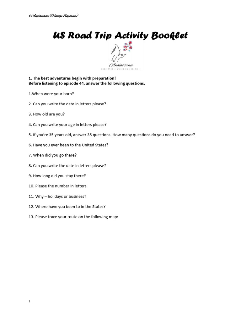 18 09 07 Us Road Trip Activity Booklet Pdf