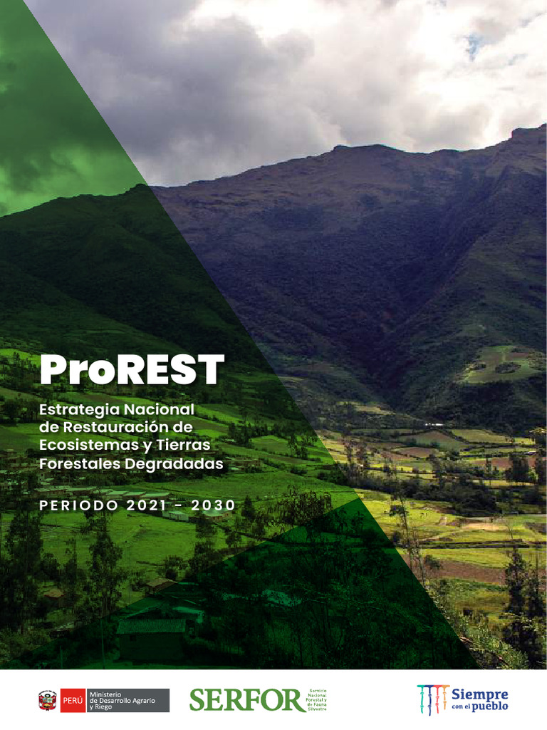 ProREST Estrategia Nacional de Restauración de Ecosistemas y Tierras ...