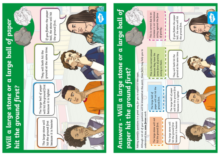Science Discussion Starter 2 Per A4 | PDF