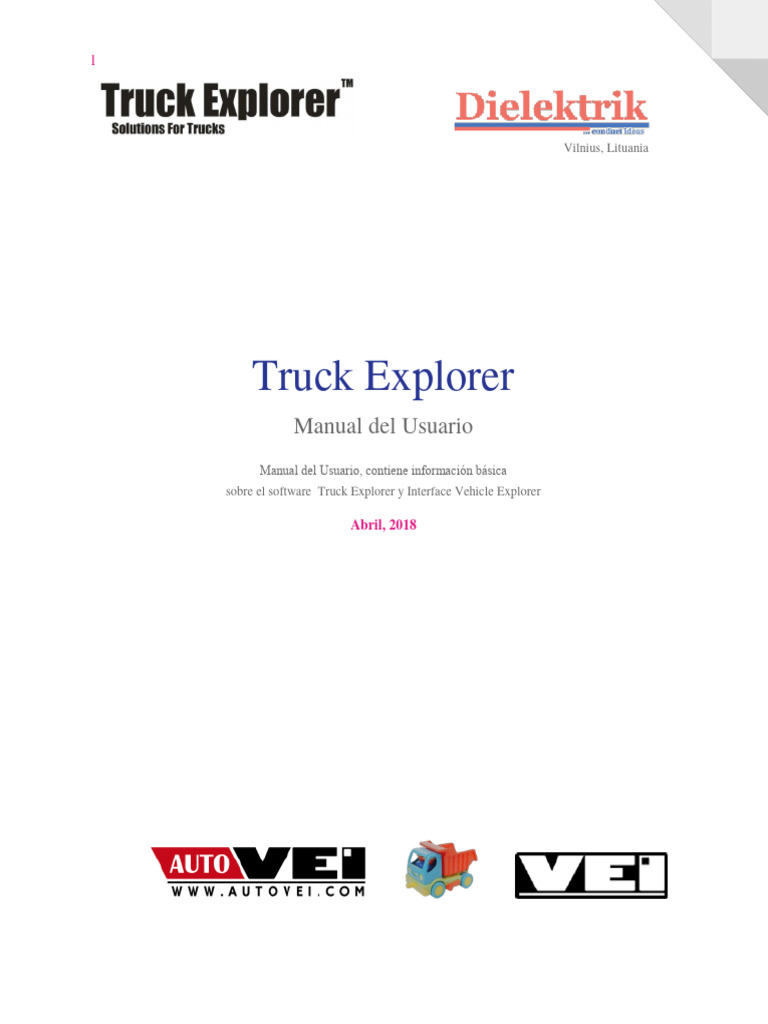 Truck Explorer Manual (ESP) | PDF