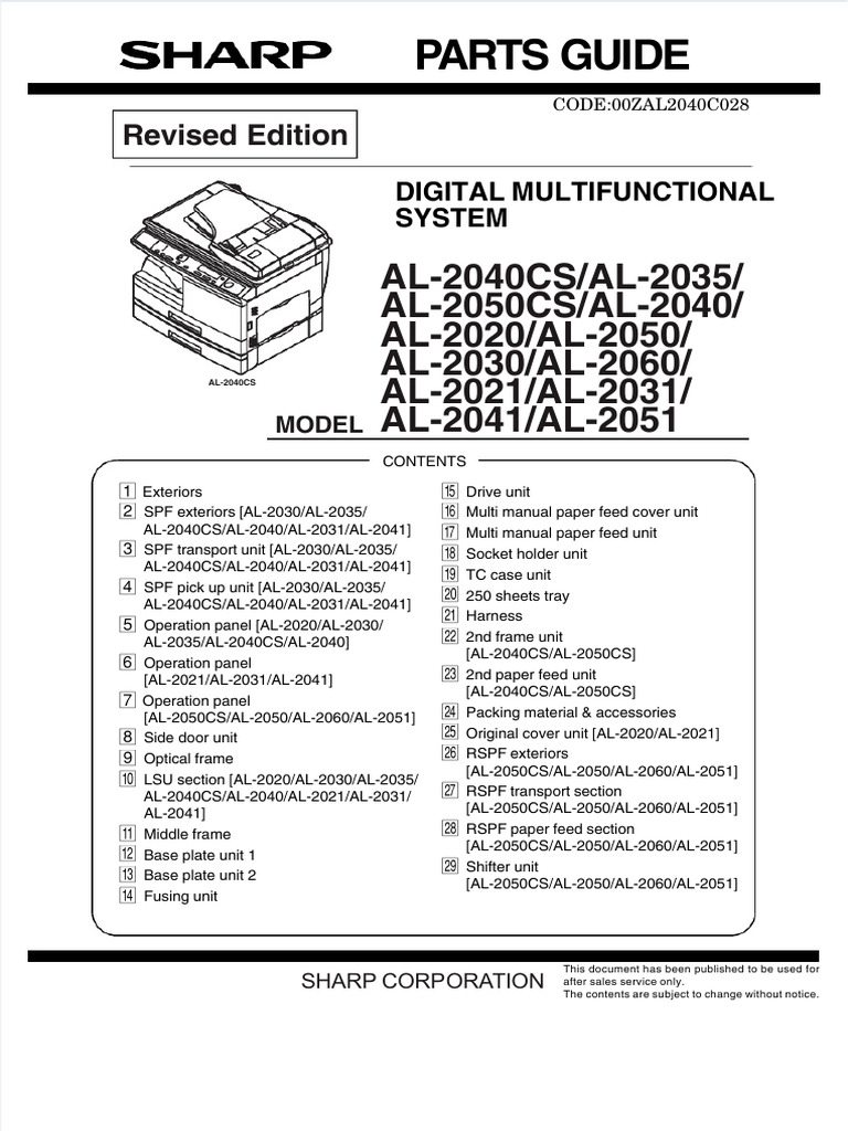 Vdocuments - MX - Manual de Partes Al 2031 2041 2051 | PDF Vdocuments - MX - Manual de Partes Al 2031 2041 2051 | PDF