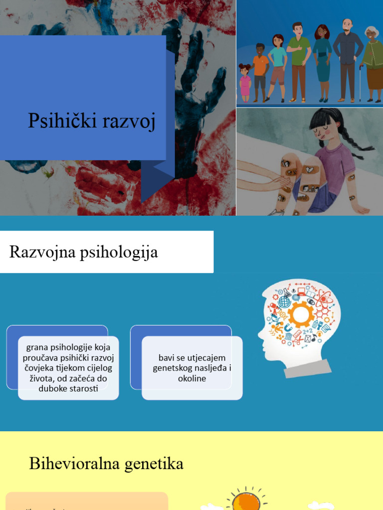 Psihički Razvoj Psihologija Prezentacija Pdf