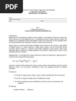 Simpson's Diversity Index - Practice Questions | PDF | Language Arts ...