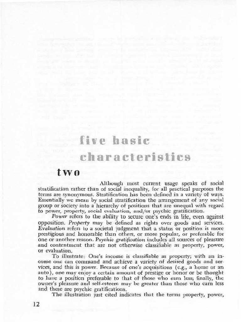 Melvin M. Tumin - Social Stratification - The Forms and Functions of ...