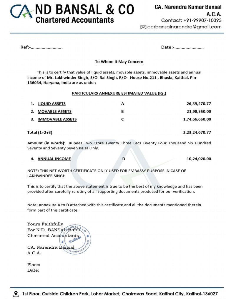Ca Report | PDF | Economies | Financial Services
