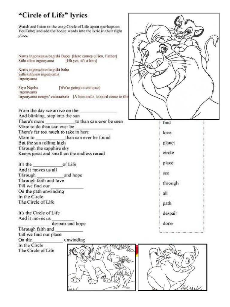 Circle of Life | PDF