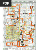 City of Melbourne Suburb and Postcode Boundary Map | PDF | Melbourne