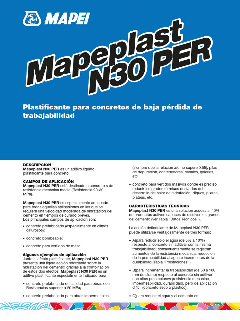 Mapeplast N30 PER | PDF