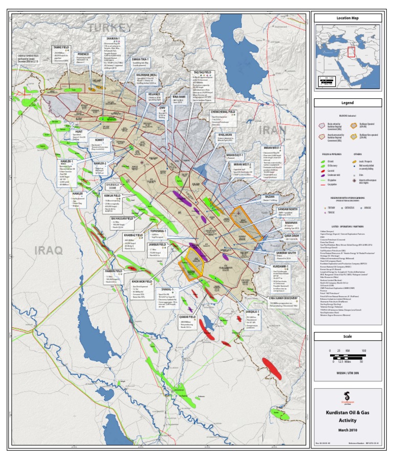 Kurdistan Oil Gas Activity | PDF | Non Renewable Resources | Oils