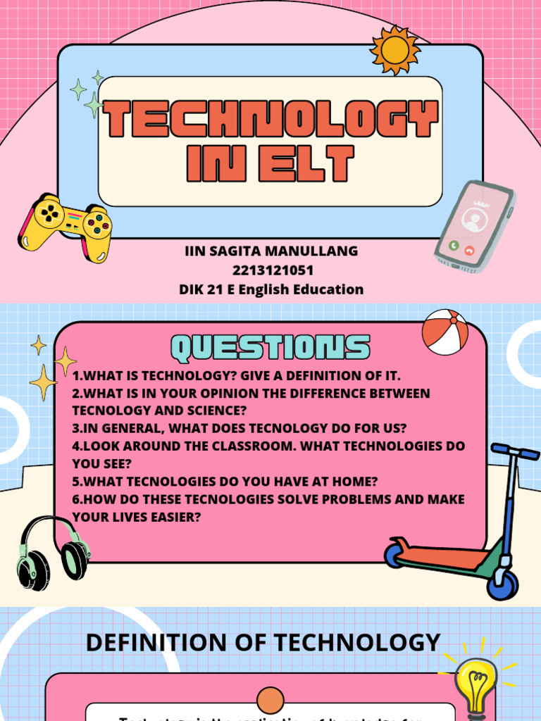 Technology in ELT CJR English Education | PDF