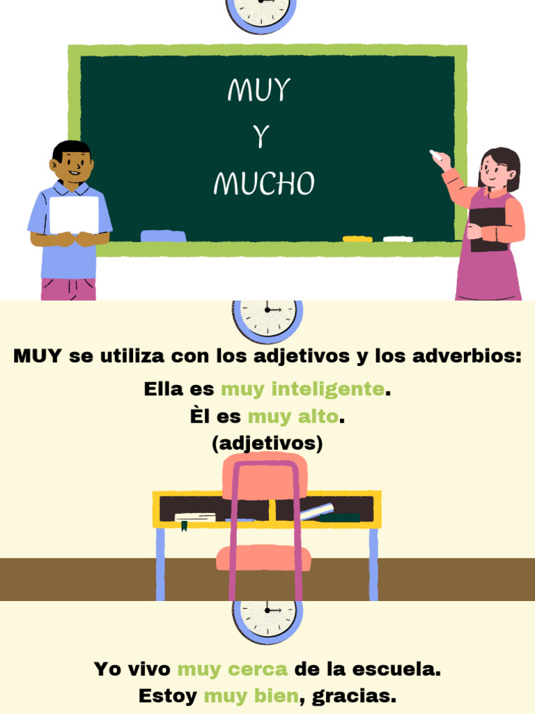Muy y Mucho | PDF