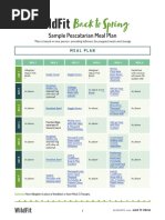 02 - Food-Guideline-for-WildFit-Week-3 | PDF | Sucrose | Berry