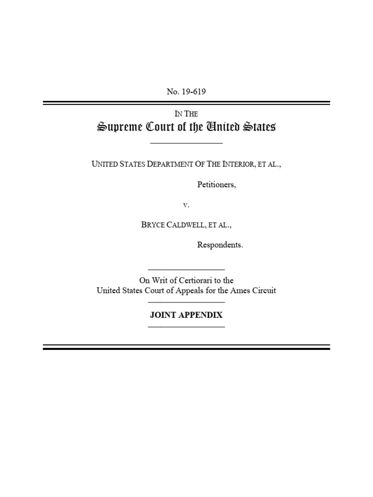 Joint Appendix | PDF