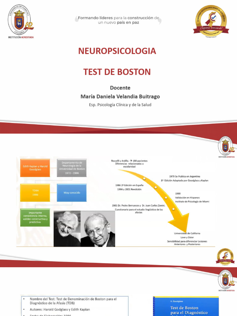 TEST DE BOSTON NEURO | PDF