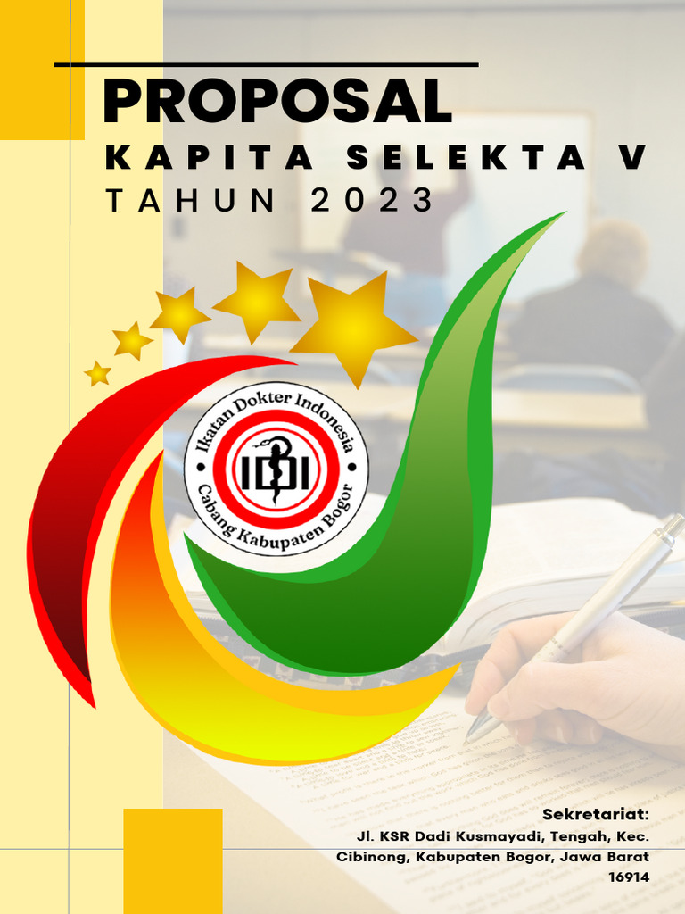 Proposal Kapita Selekta IDI Kab Bogor - 2 | PDF