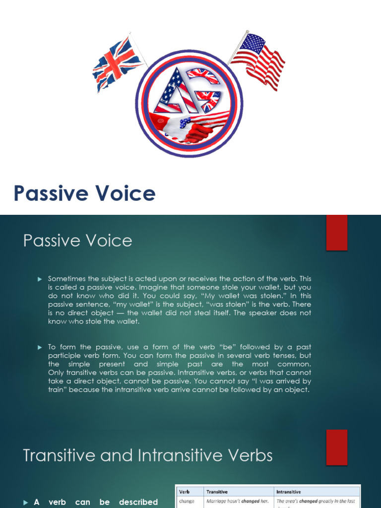 Passive Voice | PDF