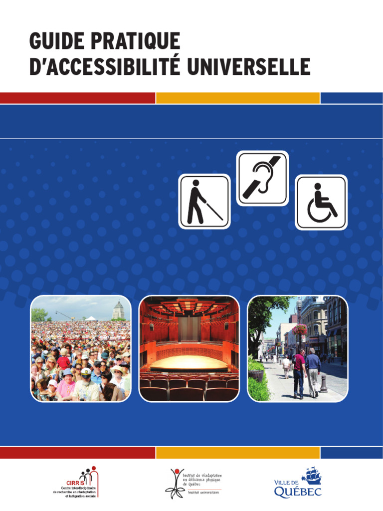 Guide Pratique D Accessibilite Universelle-Manuel D'utilisation 2010 ...
