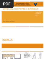Signo del Témpano y Fabela en Rodilla | PDF | Rodilla | Pie