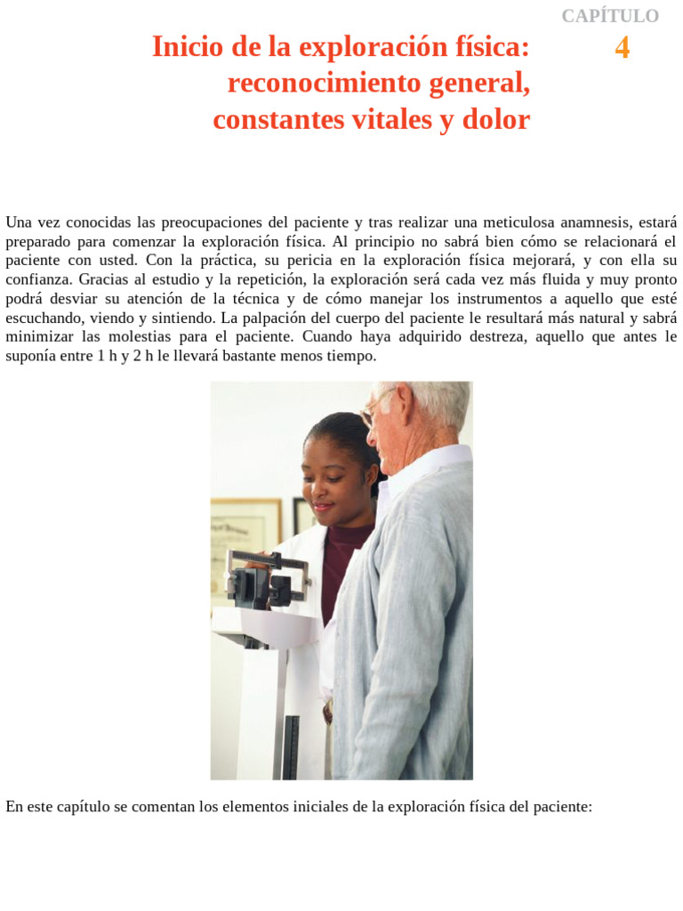 CAPITULO 4 Guia de Exploracion Fisica e Historia Clinica de Bates 11º ... CAPITULO 4 Guia de Exploracion Fisica e Historia Clinica de Bates 11º ...