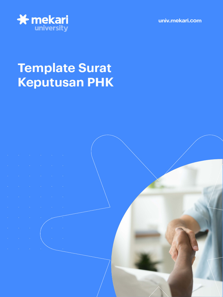 Template Surat Keputusan PHK | PDF