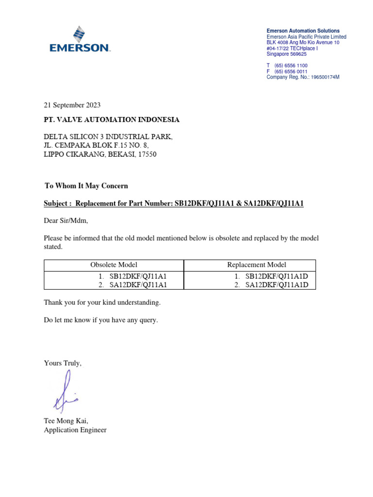 Obsolete Letter SB12DKF and SA12DKF | PDF