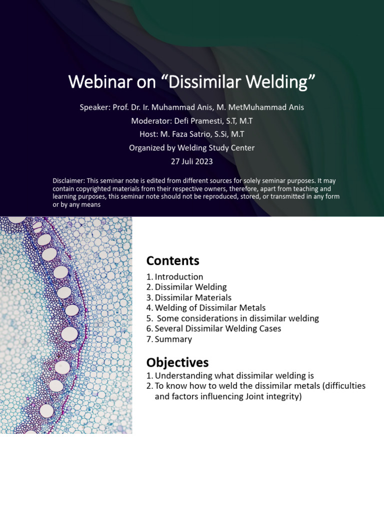 Dissimilar Welding | PDF