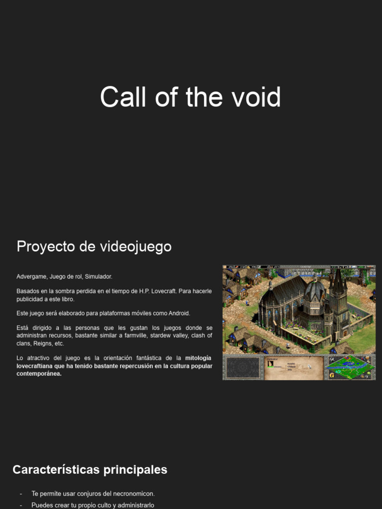 Call of The Void | PDF