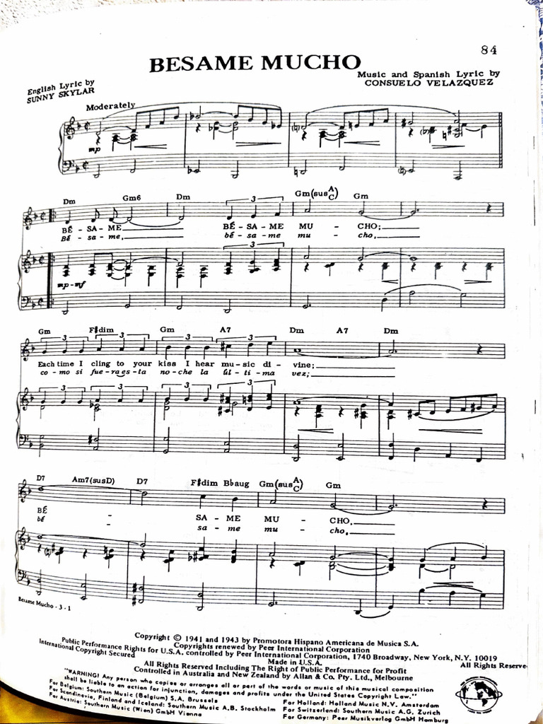 Besame Mucho | PDF