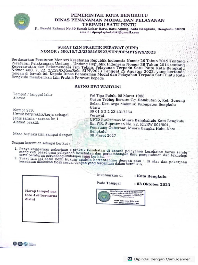 Retno Dwi Wahyuni - Sipp | PDF