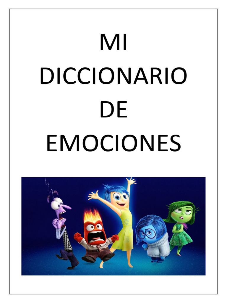 Mi Diccionario de Emociones | PDF