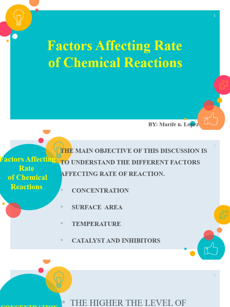 Chem Lab. Factors Affecting Rate of Chemical Reaction | PDF