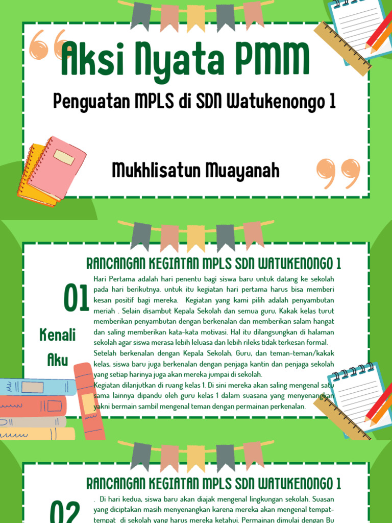 Aksi Nyata PMM Mpls | PDF