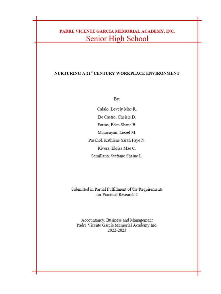 G8 - Fibonacci - Research - Chapter 1-5 | PDF | Business