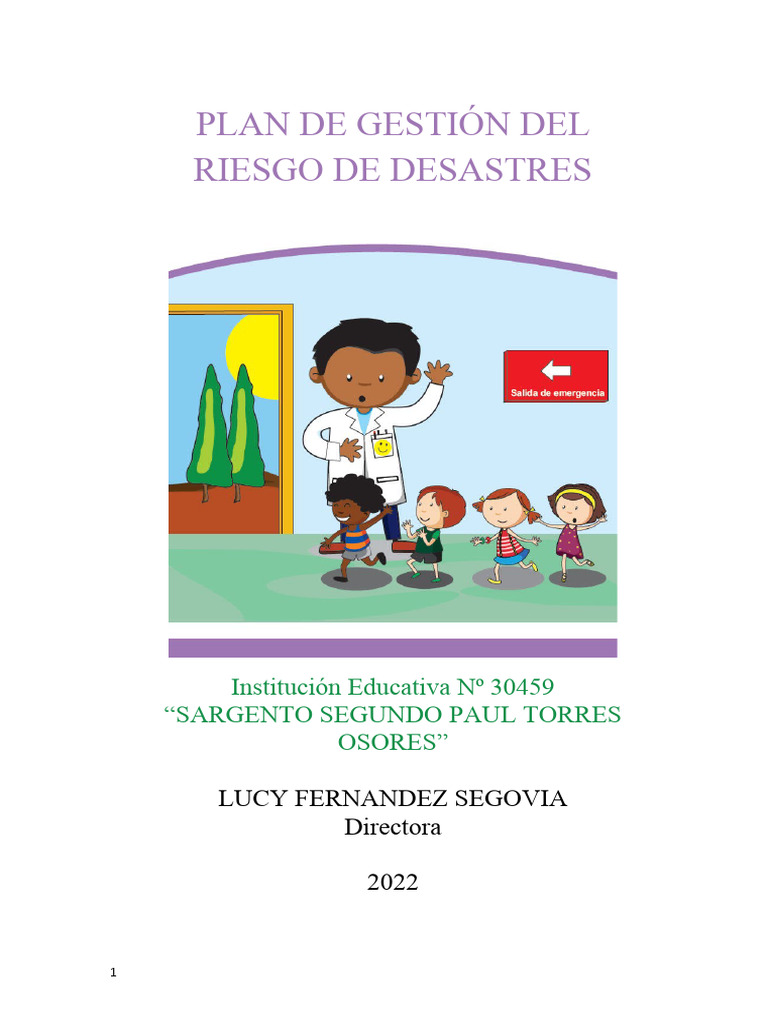 Plan Gestion de Riesgos 30459 | PDF | Ciencias sociales
