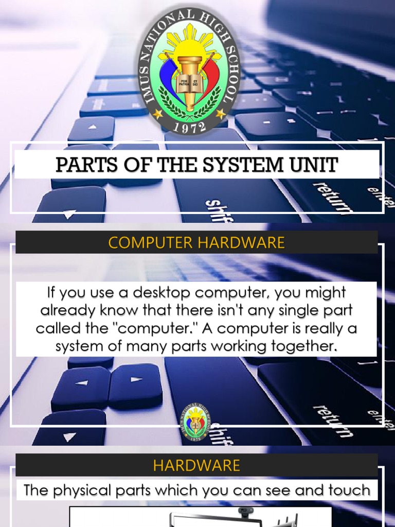 Parts of The System Unit | PDF
