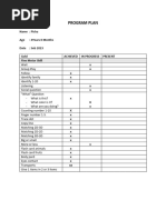 ESDM Assessment Checklist for Autism | PDF