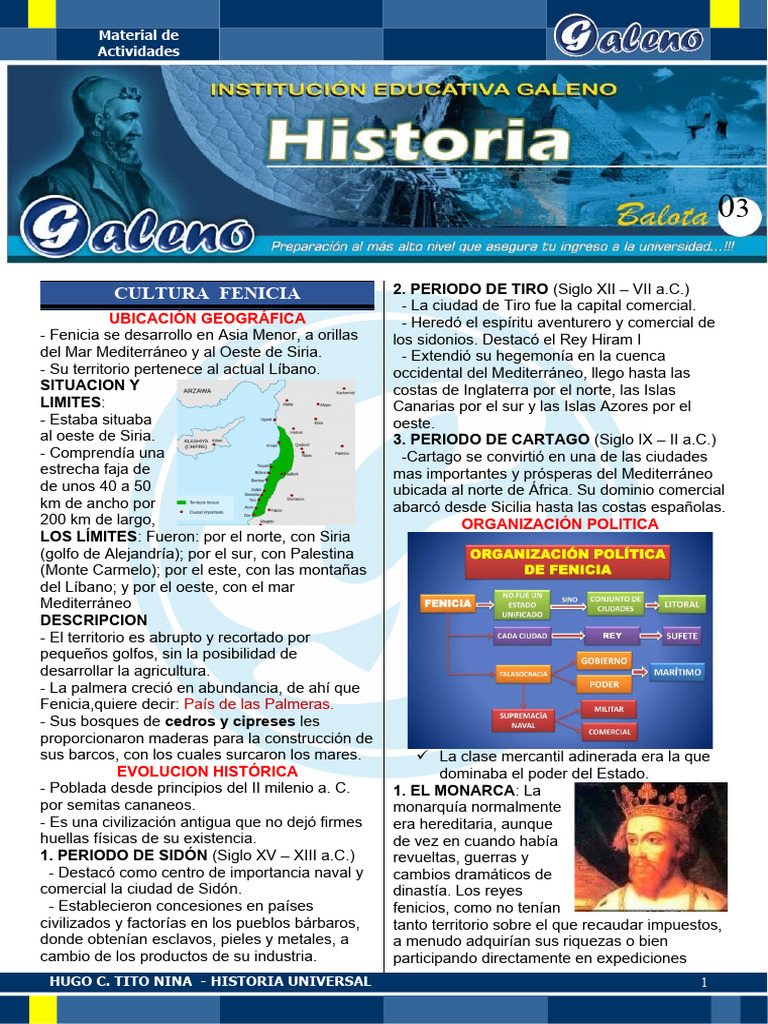 Fenicia | PDF | Fenicia