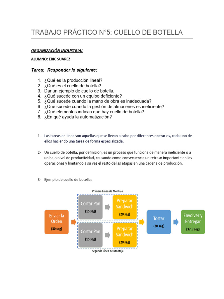 Trabajo Práctico n5-Cuello de Botella | PDF